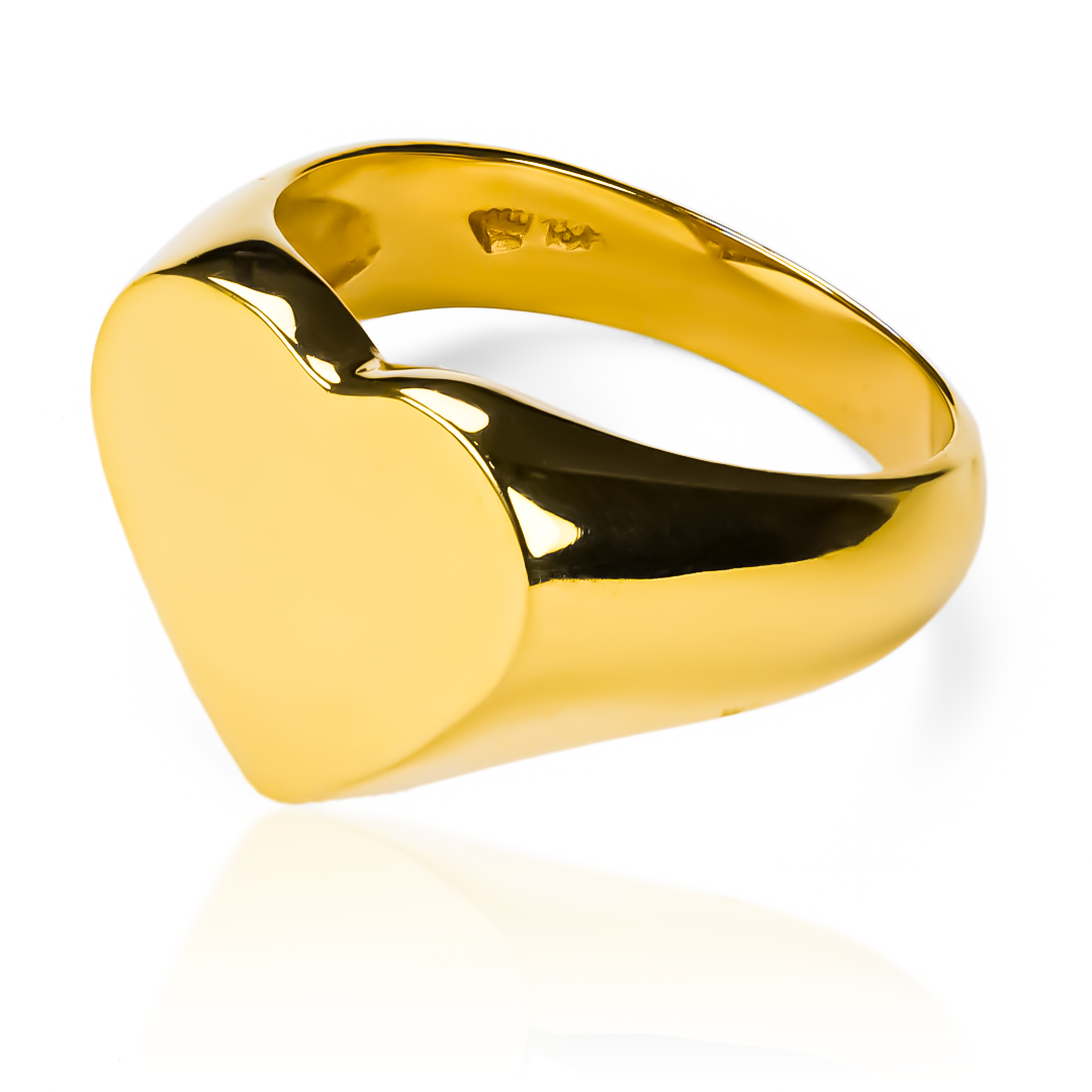 Anillo heart ring L – Joyería Caracas